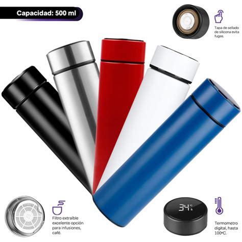 TERMO DIGITAL SMART ACERO INOXIDABLE Concepto Creativo