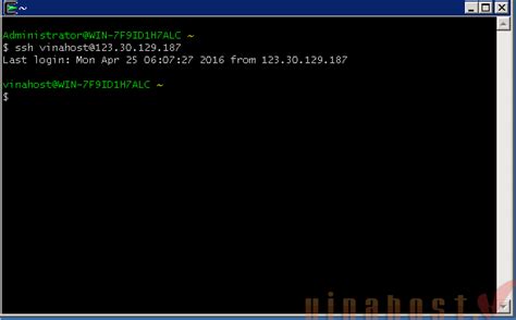 Cấu hình chứng thực user SSH sử dụng key bằng Cygwin trên Windows 2008