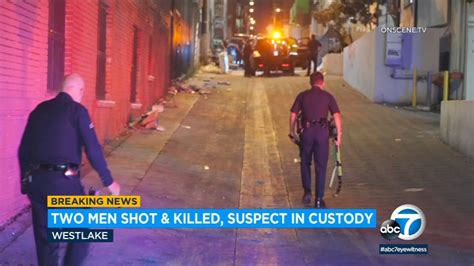 2 Men Fatally Shot Following Physical Altercation In Westlake Suspect