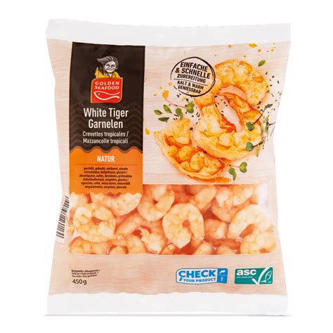 Golden Seafood White Tiger Garnelen Hofer