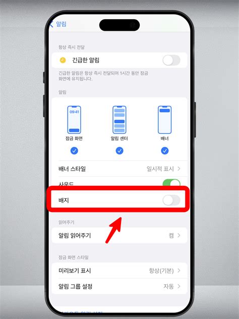 아이폰 카카오톡 숫자표시 알림 배지 끄는 방법