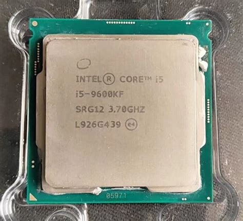 Intel Core i5 9600KF 3.7GHz 6 Core 9MB LGA1151 Cache i5-9600KF CPU ...