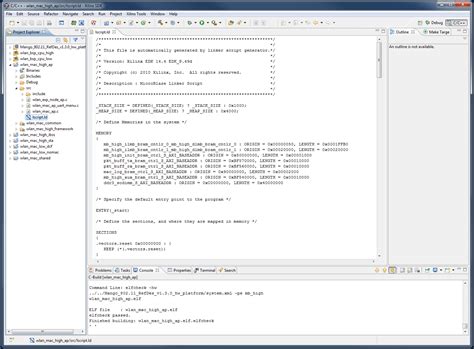 Howtolinkerscriptsmapfiles Warp Project