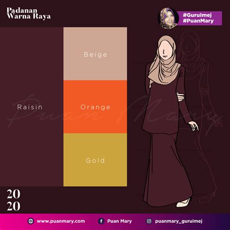 Kombinasi Warna Baju Putih Tudung Warna Apa Pilihan Warna Baju