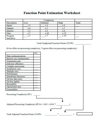 FREE 20 Estimation Samples In MS Word Google Docs Google Sheets Excel Pages PDF