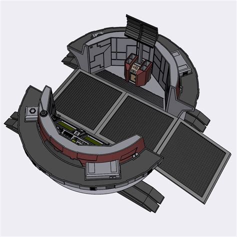 Forward Command Center Stl 3d Print Files Inspired By Star Wars