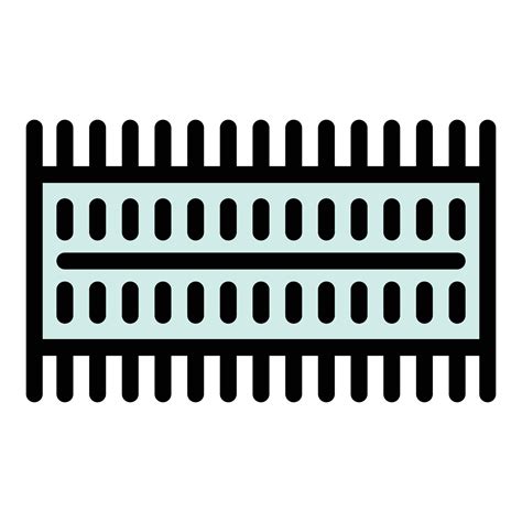 Smartphone Ram Memory Icon Color Outline Vector 19191617 Vector Art At Vecteezy