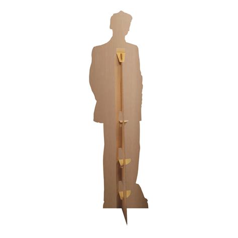 Styles Harry White Jacket Lifesize Cardboard Cutout With Free Mini