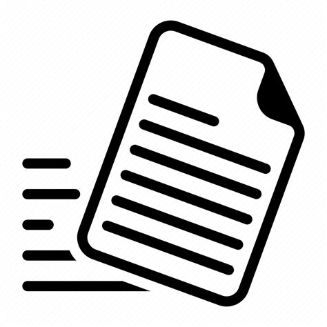 File Folder Memo Docs Notes Document Sheet Icon Download On