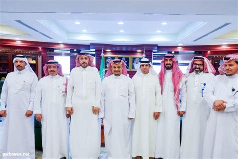 أمين منطقة الحدود الشمالية‬⁩ يلتقي وفد فرع هيئة الصحفيين السعوديين