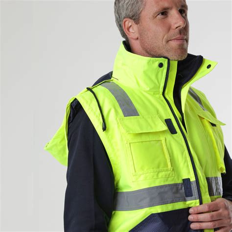 Reflex Hi Vis Pilot Jacket Veltuff® Workwear Uk