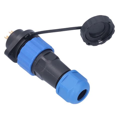 Enchufe A Prueba De Agua Anggrek Sp20 Ip68 Contactos De Cobre Bodega