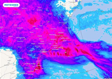Formação de ciclone traz risco de chuva muito volumosa ao Sudeste