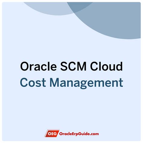Oracle Cost Management 8 Hours Of Proven Training
