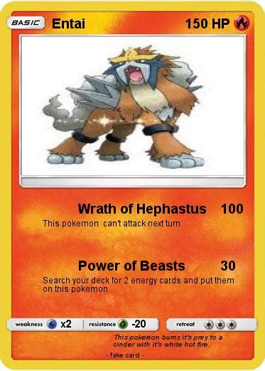 Pokémon Entai 43 43 Wrath Of Hephastus My Pokemon Card