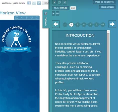 Get Hands On With Profileunity Now Part Of Vmwares Hands On Labs Liquidware Digital