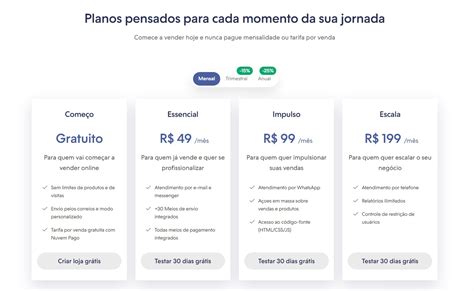 Nuvemshop Planos Atualizado Agência Regex