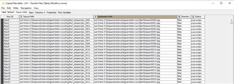 transfer files table not transferring files with relative path knime analytics platform