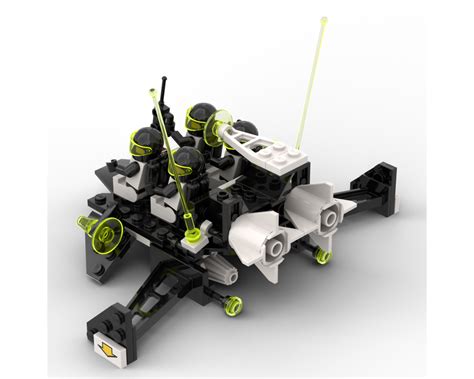 Lego Moc Mod0001 Quick Transport Attacker By Kildet Rebrickable