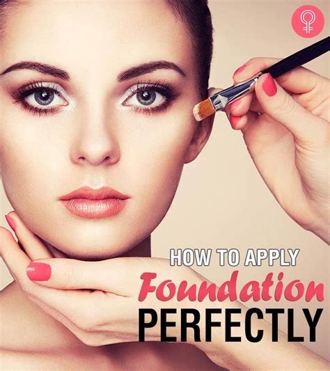 How To Apply Foundation Makeup