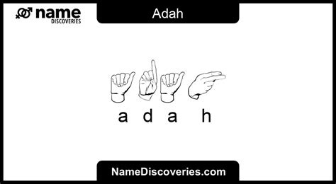 Adah Name Meaning And Origin