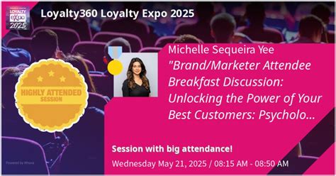 Honored To Have Such A Strong Turnout At Loyalty360 Loyalty Expo 2025 Thank You To Everyone
