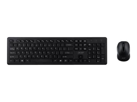 Acer Wireless Keyboard And Mouse Antimicrobial Combo Set With Gp Acc11 01u