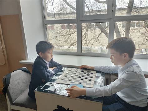 🇰🇿 “18 ЖОББМ” КММ Политехникалық цикл апталығы аясында дойбыдан 4 7 сыныптар арасында