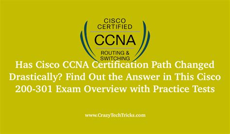 Has Cisco CCNA Certification Path Changed Drastically Crazy Tech Tricks