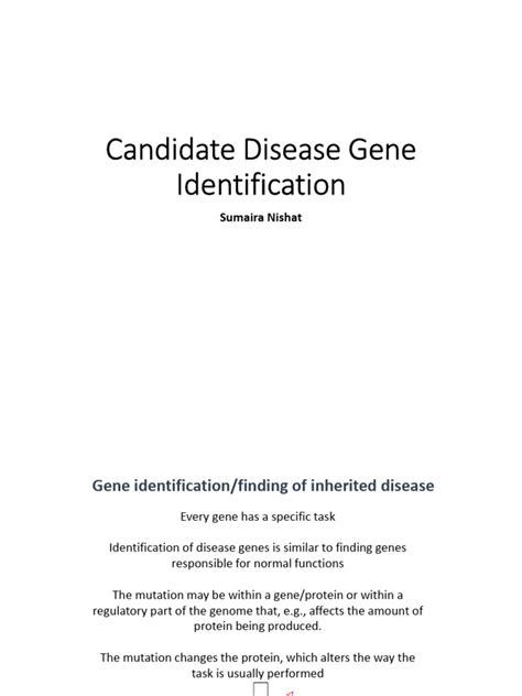 17 Candidate Disease Gene Identification Pdf