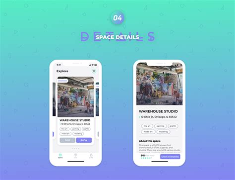 Spaces IOS App On Behance