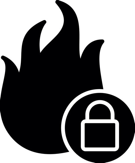 Firewall Vector Icon 21072673 Vector Art At Vecteezy