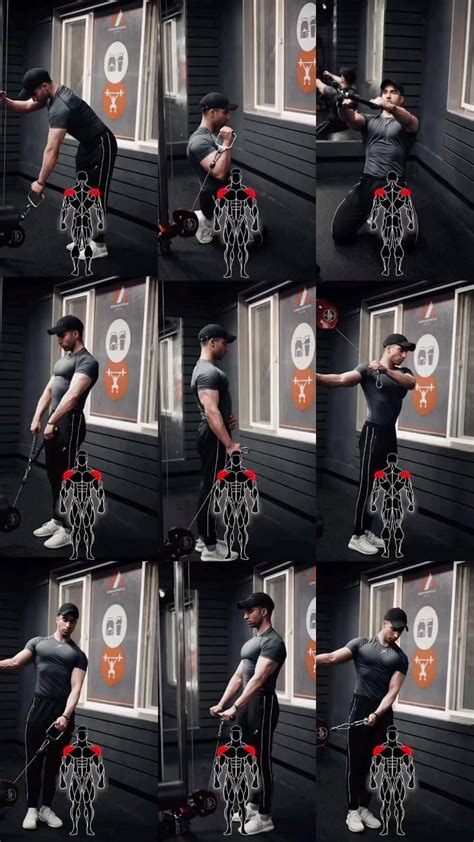 Shoulder Workout Training Shoulder Workout Shoulder Workout Cable