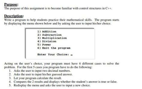 Solved Purpose The Purpose Of This Assignment Is To Become