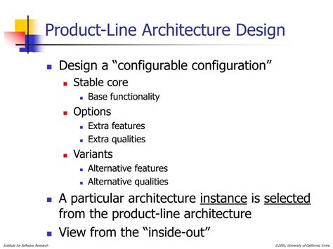 Ppt Product Line Architectures Powerpoint Presentation Free Download