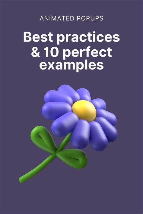Animated Popups Best Practices And Perfect Examples Title On Top