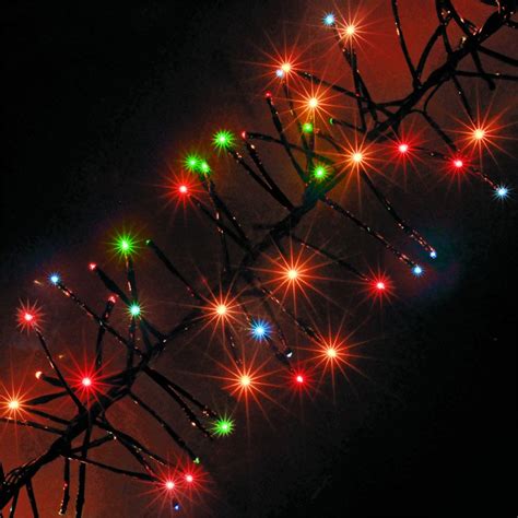 Christmas Cluster Lights Outdoor Lights With Creative Display Becomes