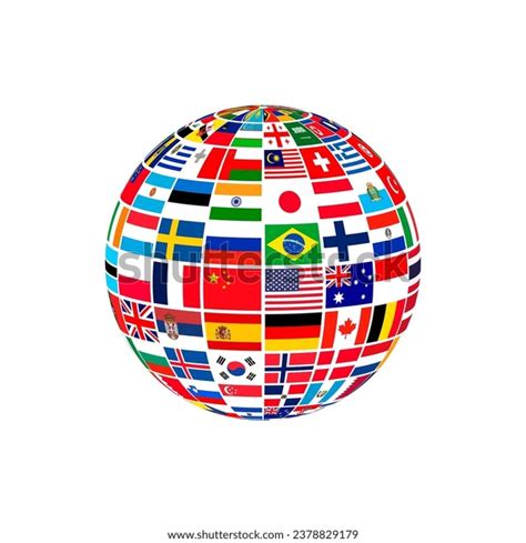 Flags And Globe Photos Images Pictures Shutterstock