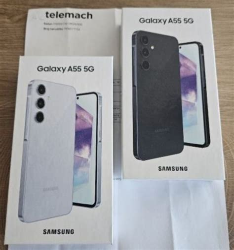 SAMSUNG GALAXY A55 5G BLACK BLUE NOVI NE OTVORENO KUTIJA RAČUN