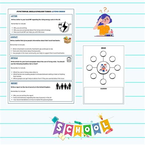 Functional Skills English Writing Activities Report Letter Article And Leaflet Babe GCSE