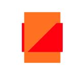 Objective C IOS Transform3D Two View X Axis Rotate Change The View