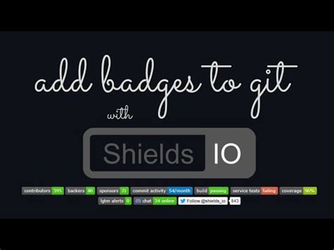 How To Add Badges To GitHub Quick Shields Io Tutorial Files For Cricut Silhouette Plus