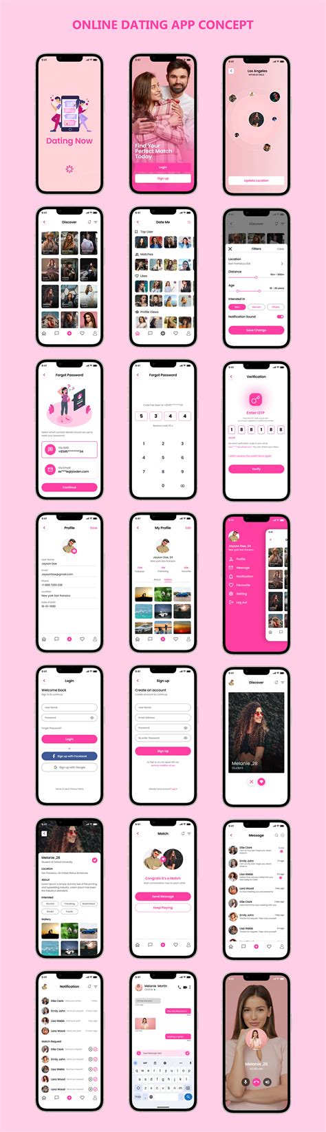 Dating App Concept Behance