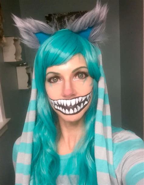 Cool Halloween Makeup Diy Cheshire Cat Costume Cheshire Cat Makeup