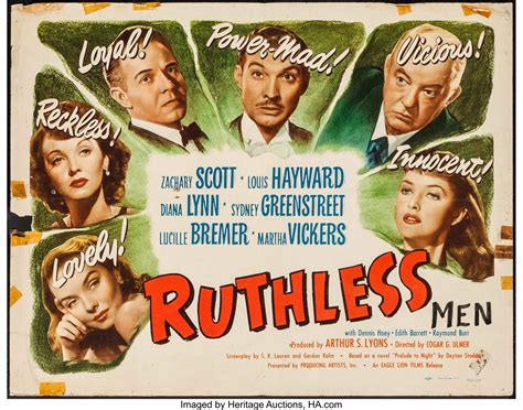 Classic Noir Drama RUTHLESS Shows At The Mystic Theater In Nevada