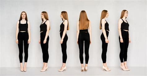 Woman Standing Up Straight