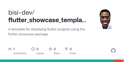 github bisi dev flutter showcase template a template for displaying