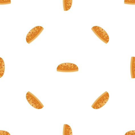 Nut Burger Bun Pattern Seamless Vector 19140839 Vector Art At Vecteezy