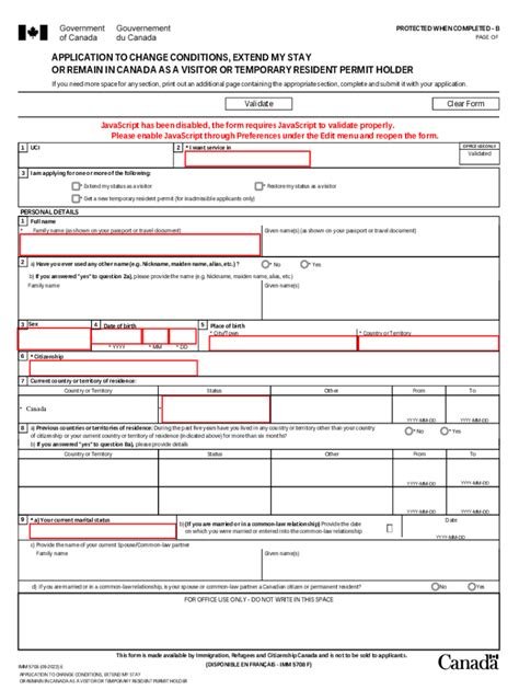 Application Canada Imm Complete With Ease Airslate Signnow