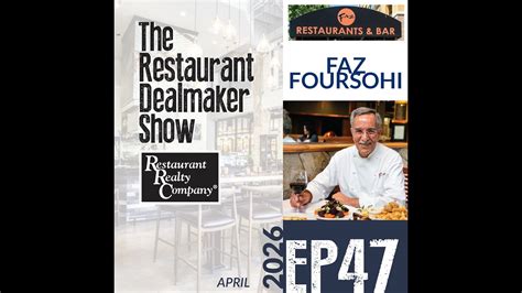Business Brokerage Press Restaurant Realty Company Faz Poursohi